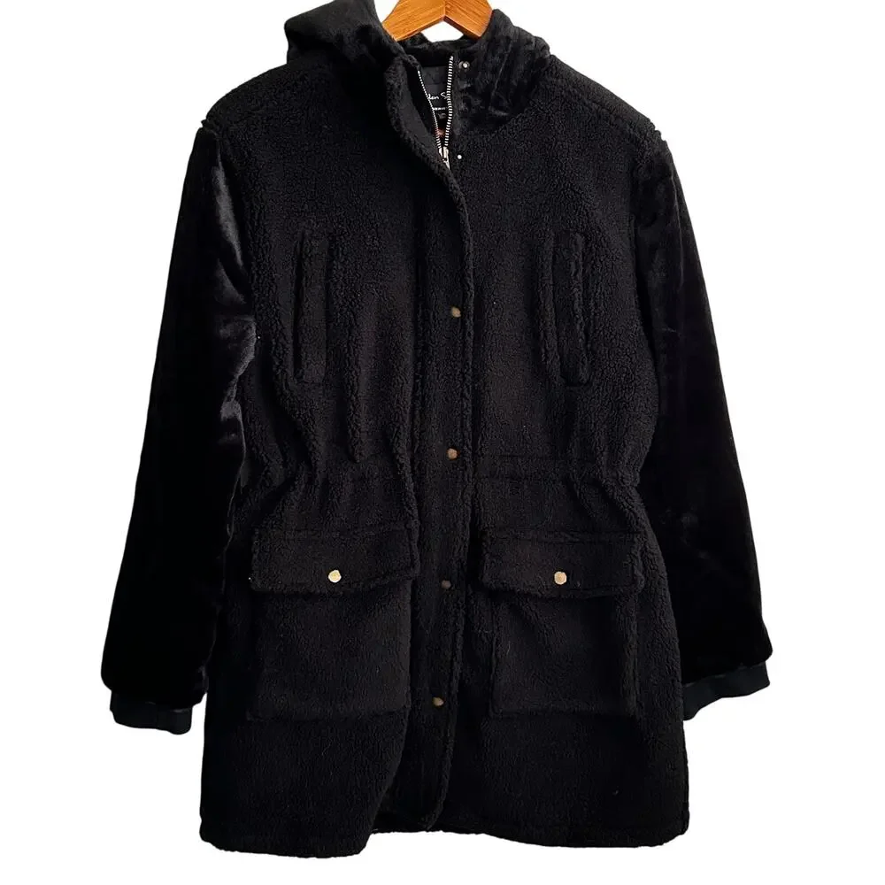 Eden Society | Jackets & Coats | Eden Society Fleece Utility Jacket M ...